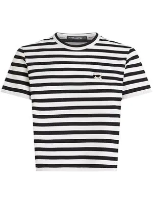 Karl Lagerfeld Patched Tops