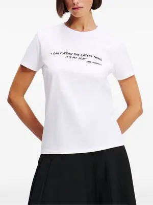 Karl Lagerfeld Quote T-shirt