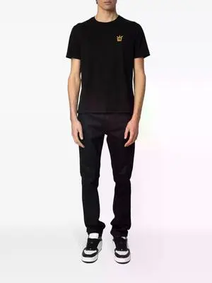 Zadig&Voltaire Logo-embroidered Organic Cotton T-shirt