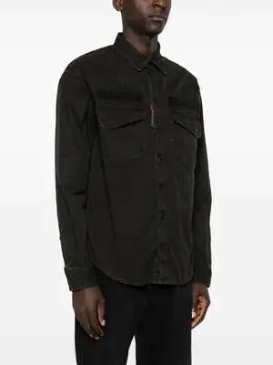 Dsquared2 Ranger Logo-embroidered Shirt
