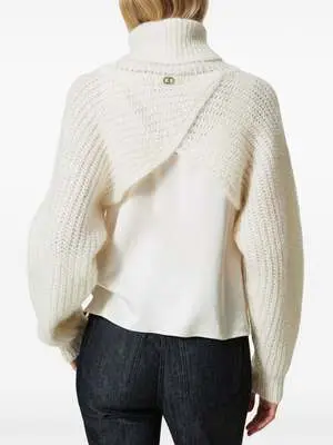 TWINSET Roll-neck Knit Shrug