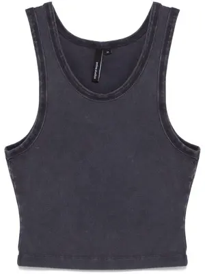 ENTIRE STUDIOS Cropped Tank Top - Blue