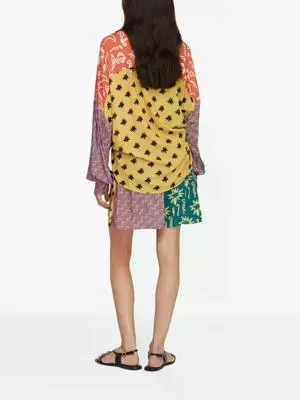 DONDE ESTEBAN Estrellitas Mini Shorts - Yellow