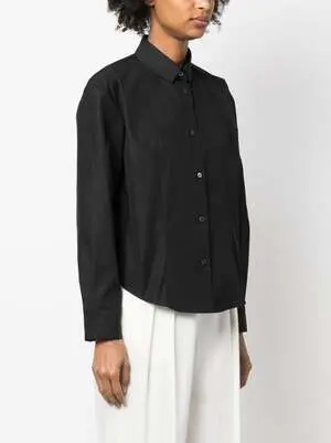 THE ROW Long-sleeve Cotton Shirt