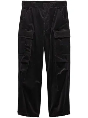 Prada Corduroy Cargo Trousers