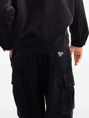 Prada Corduroy Cargo Trousers