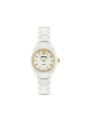 Versace Dv One Mini 28mm Watch - White