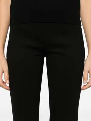 BLANCA VITA Flared Trousers - Black