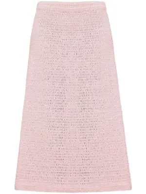A.M.G. Linen Knitted Skirt
