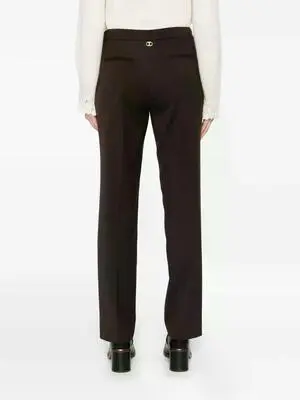 TWINSET Logo-plaque Trousers