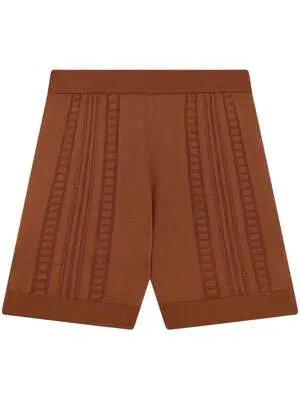 DONDE ESTEBAN Knitted Shorts - Brown