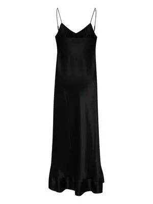 Carine Gilson V-neck Maxi Dress
