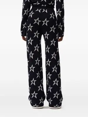 Perfect Moment Chalet Embroidered-logo Knitted Trousers