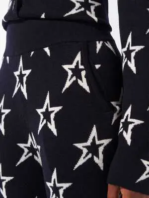 Perfect Moment Chalet Embroidered-logo Knitted Trousers