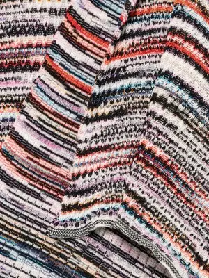 Missoni Striped Scarf - Pink