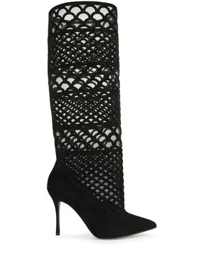 SERGIO ROSSI Sr Mermaid 90mm Boots