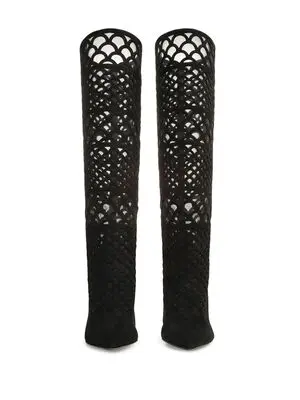 SERGIO ROSSI Sr Mermaid 90mm Boots