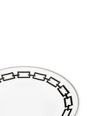 GINORI 1735 Catene Nero Soup Plate