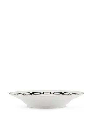 GINORI 1735 Catene Nero Soup Plate