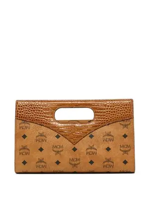 Mcm Mini Diamond Visetos-print Tote Bag