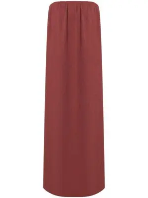 A.M.G. Balloon Maxi Dress