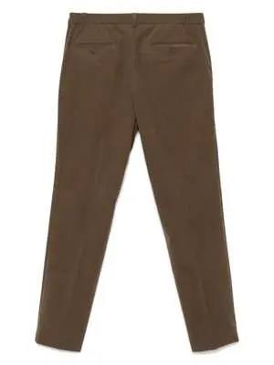 BOSS Slim-cut Corduroy Trousers - Brown