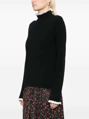 AGNÈS B. Pleat Detailing Knit Top