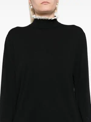 AGNÈS B. Pleat Detailing Knit Top