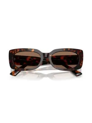 JIMMY CHOO Oval-frame Sunglasses