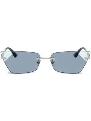 JIMMY CHOO Geometric Sunglasses - Silver