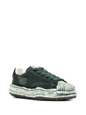 Mihara Yasuhiro Yasuhiiro Blakey Low-top Sneakers - Green