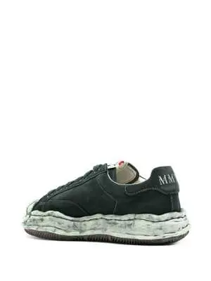 Mihara Yasuhiro Yasuhiiro Blakey Low-top Sneakers - Green