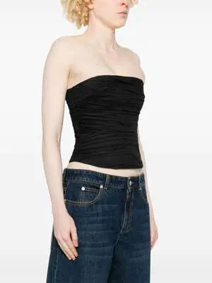 Aje Sunbeam Bustier - Black