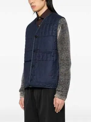 Paul Smith Flannel Quilted Gilet