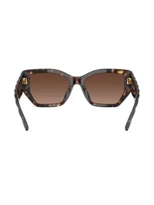 Tory Burch Logo-plaque Sunglasses