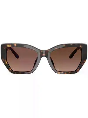 Tory Burch Logo-plaque Sunglasses