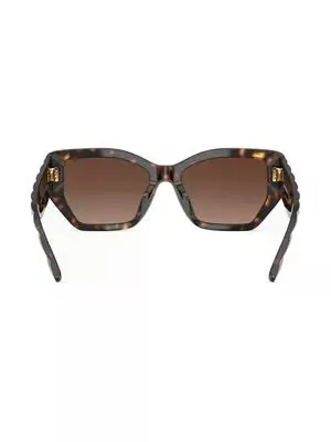 Tory Burch Logo-plaque Sunglasses