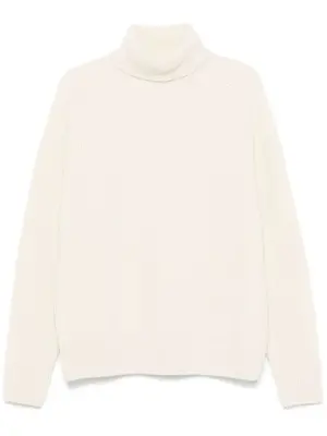 BOSS Roll-neck Sweater - Neutrals