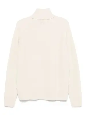 BOSS Roll-neck Sweater - Neutrals