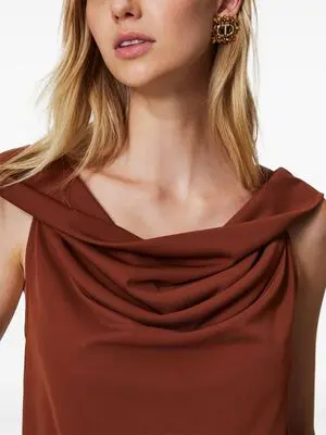 TWINSET Draped-neck Top