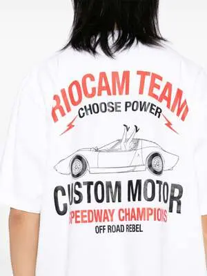 RIOCAM Car-printed T-shirt