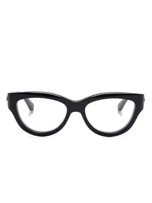 Gucci Cat Eye Frame Glasses - Black