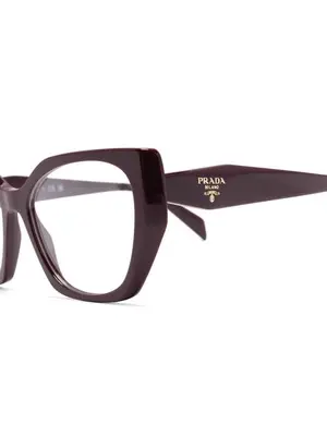 Prada Geometric Frame Glasses