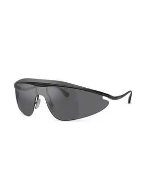 FERRARI Wraparound-frame Sunglasses - Black