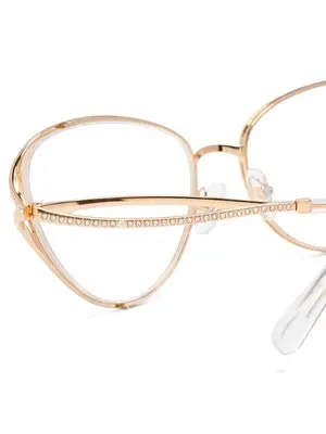 SWAROVSKI Cat-eye Frame Glasses