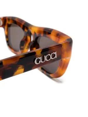 Gucci Rectangle-frame Sunglasses