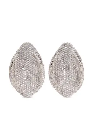 Cult Gaia Erin Clip-on Earrings - Silver