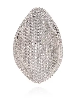 Cult Gaia Erin Clip-on Earrings - Silver