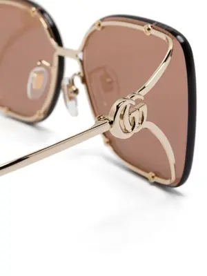 Gucci Oversize-frame Sunglasses