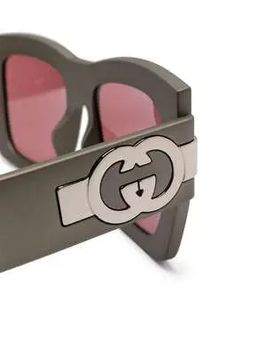 Gucci Oversized Square-frame Sunglasses